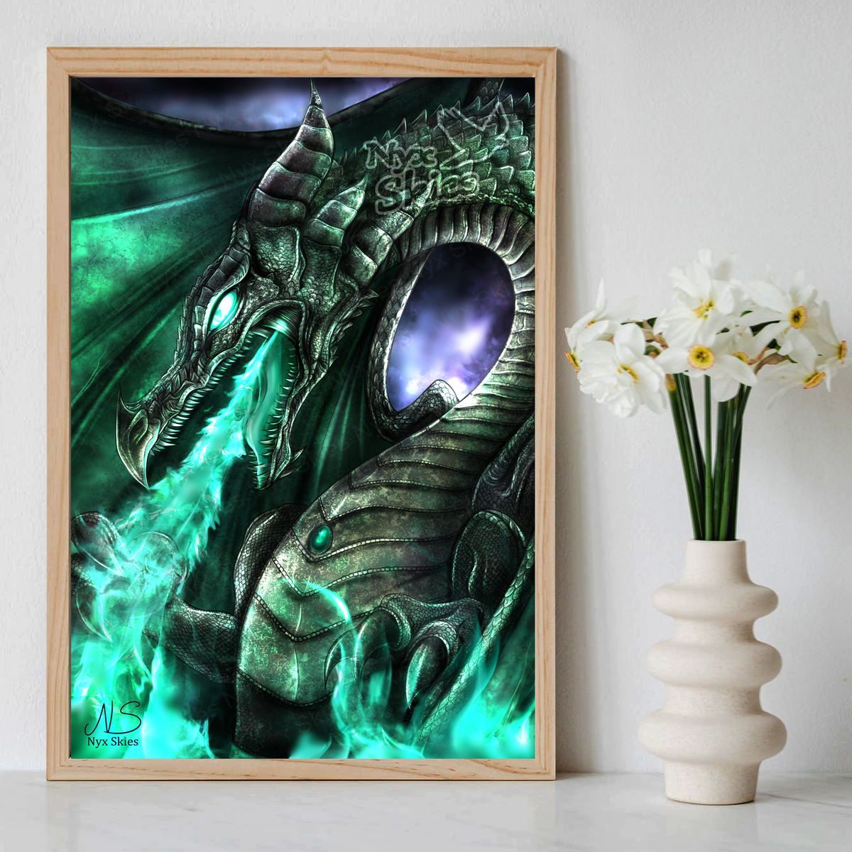 Fel Dragon Poster – nyxskiesllc