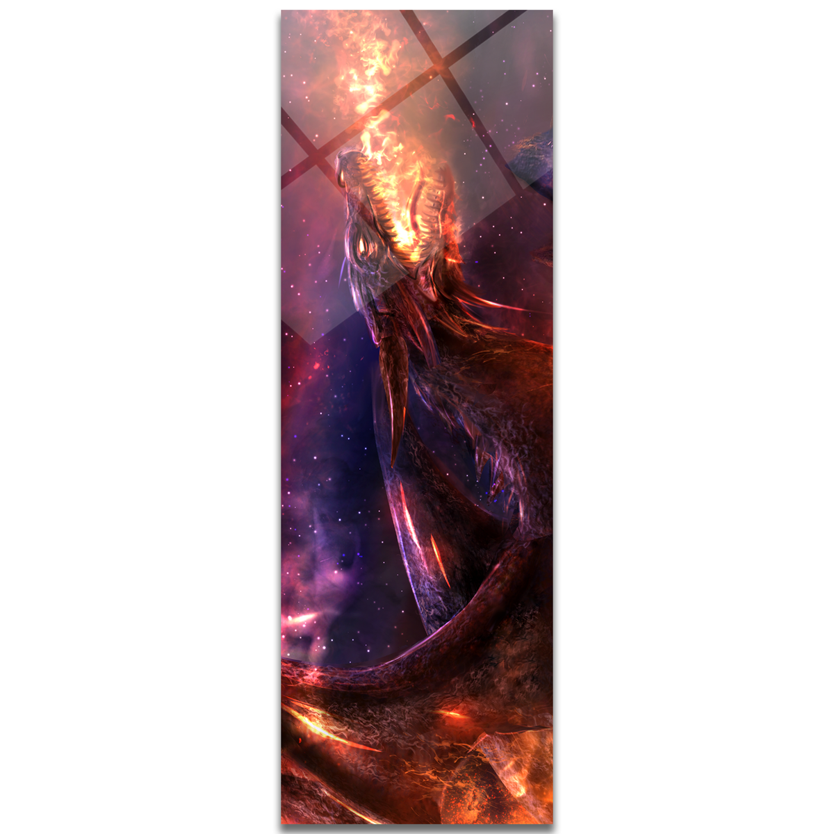 Volcano Dragon Bookmark – nyxskiesllc